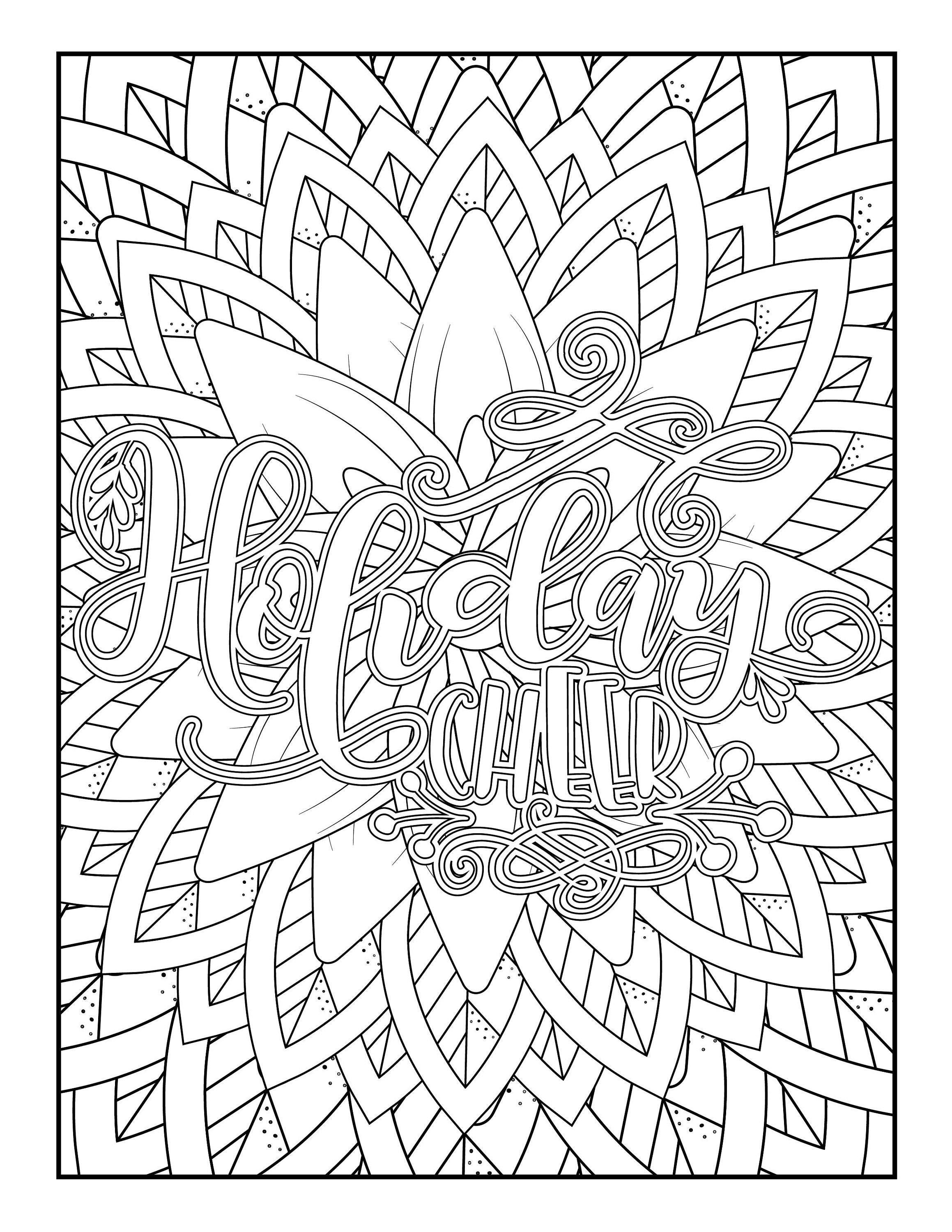Ultimate Coloring Page Bundle Instant Download Printable PDF Digital ...