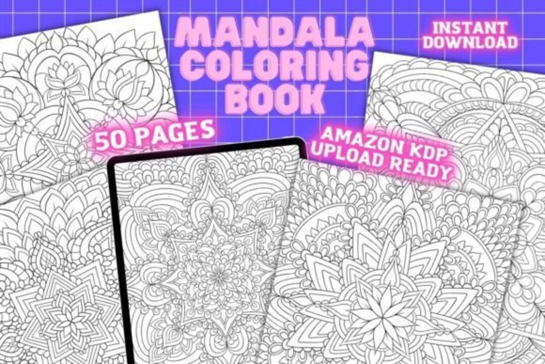 Mindful Mandalas: Printable PDF Mandala Coloring Book for Adults ...