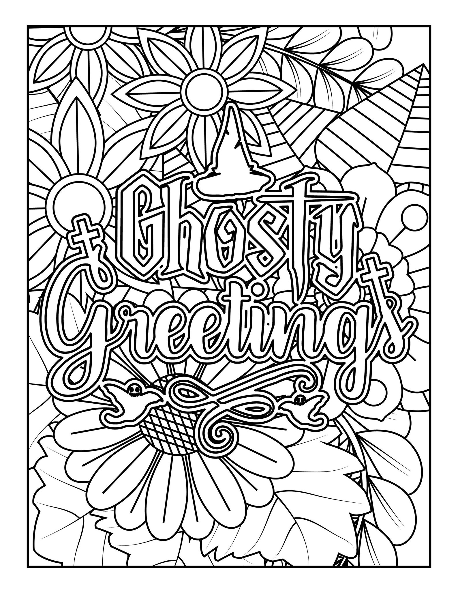 Massive Coloring Page Bundle Instant Download Printable PDF Digital ...