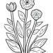 Color Therapy: Printable Flower Coloring Pages for Adults Instant ...