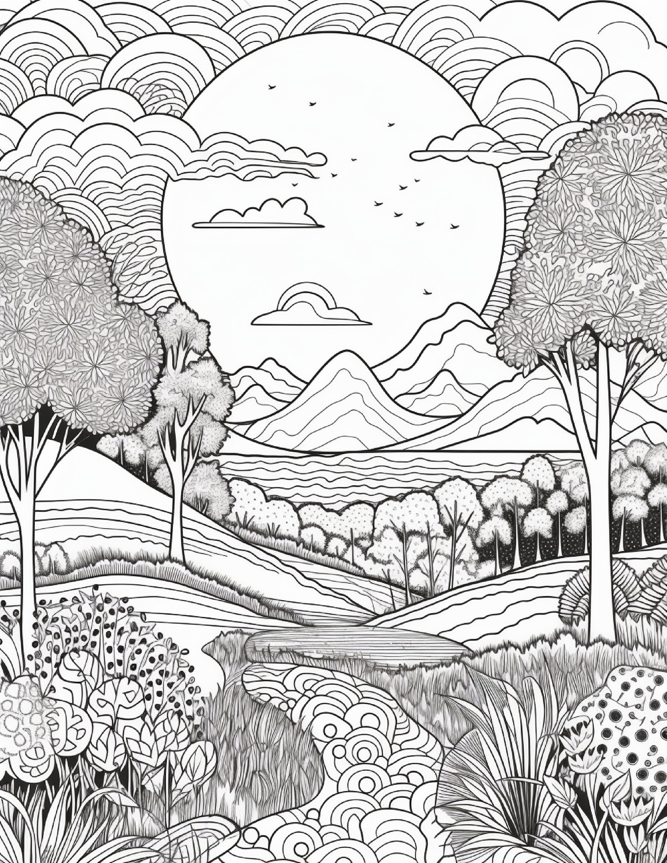 70 Country-themed Coloring Pages Instant Download Printable PDF Instant ...