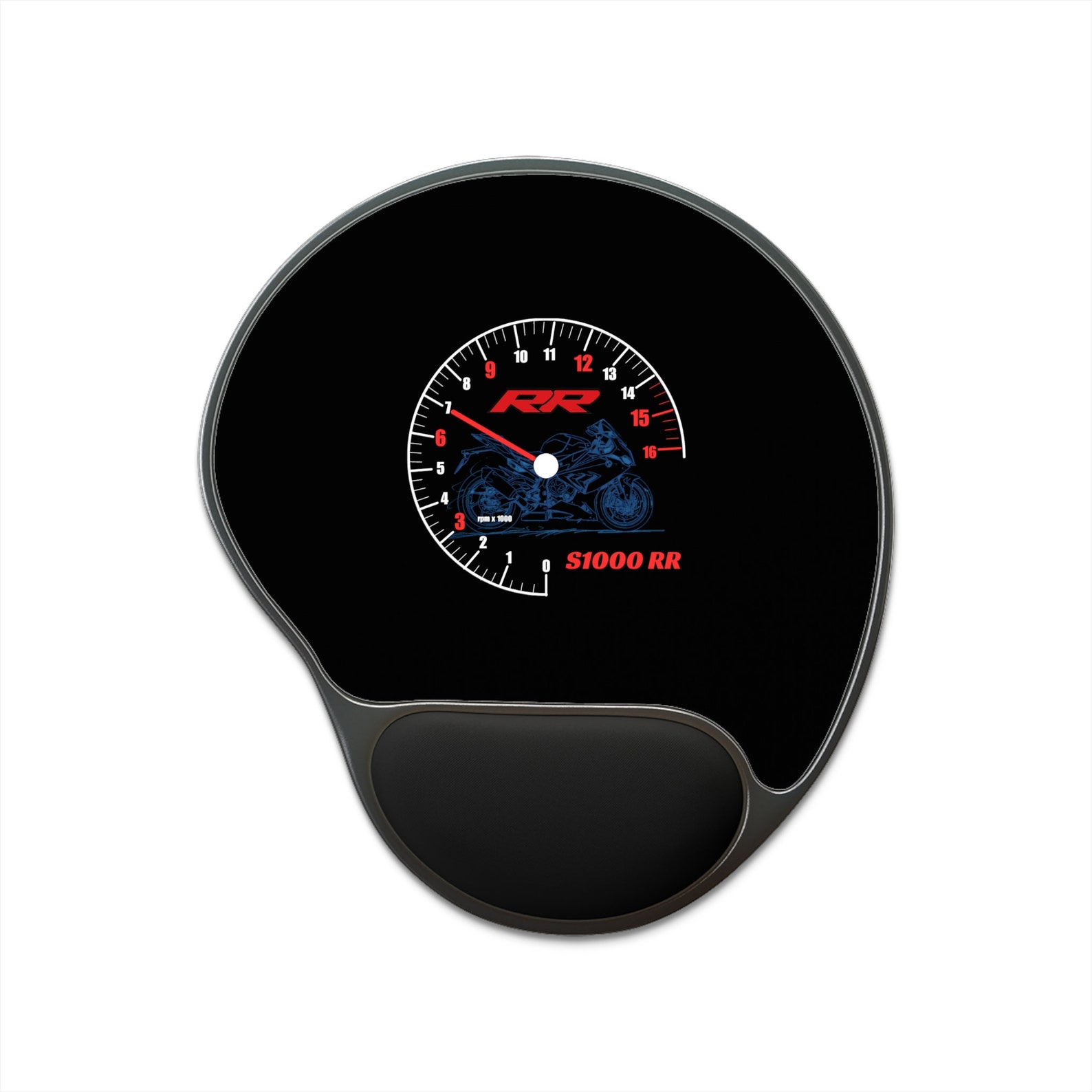 S1000 RR RPM Gauge Mouse Pad With Wrist Rest - Etsy