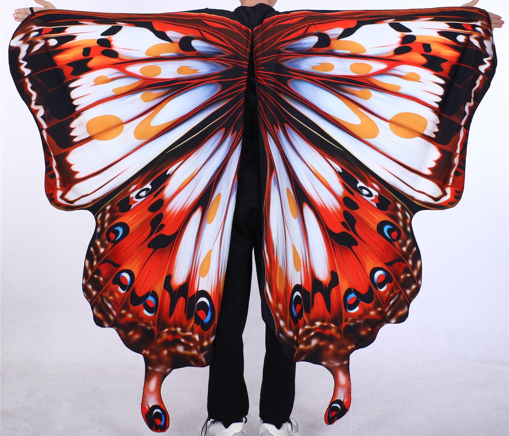 Real Fairy Wing Shawl Wrap Dress up Adult Butterfly Wings Shawl ...