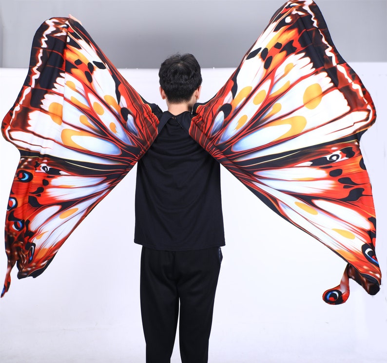 Real Fairy Wing Shawl Wrap Dress up Adult Butterfly Wings Shawl ...