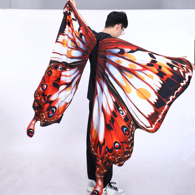 Real Fairy Wing Shawl Wrap Dress up Adult Butterfly Wings Shawl ...