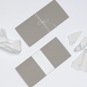 CUSTOM Print, CUSTOM Size 26x10cm Envelopes With a Pocket for Gift ...