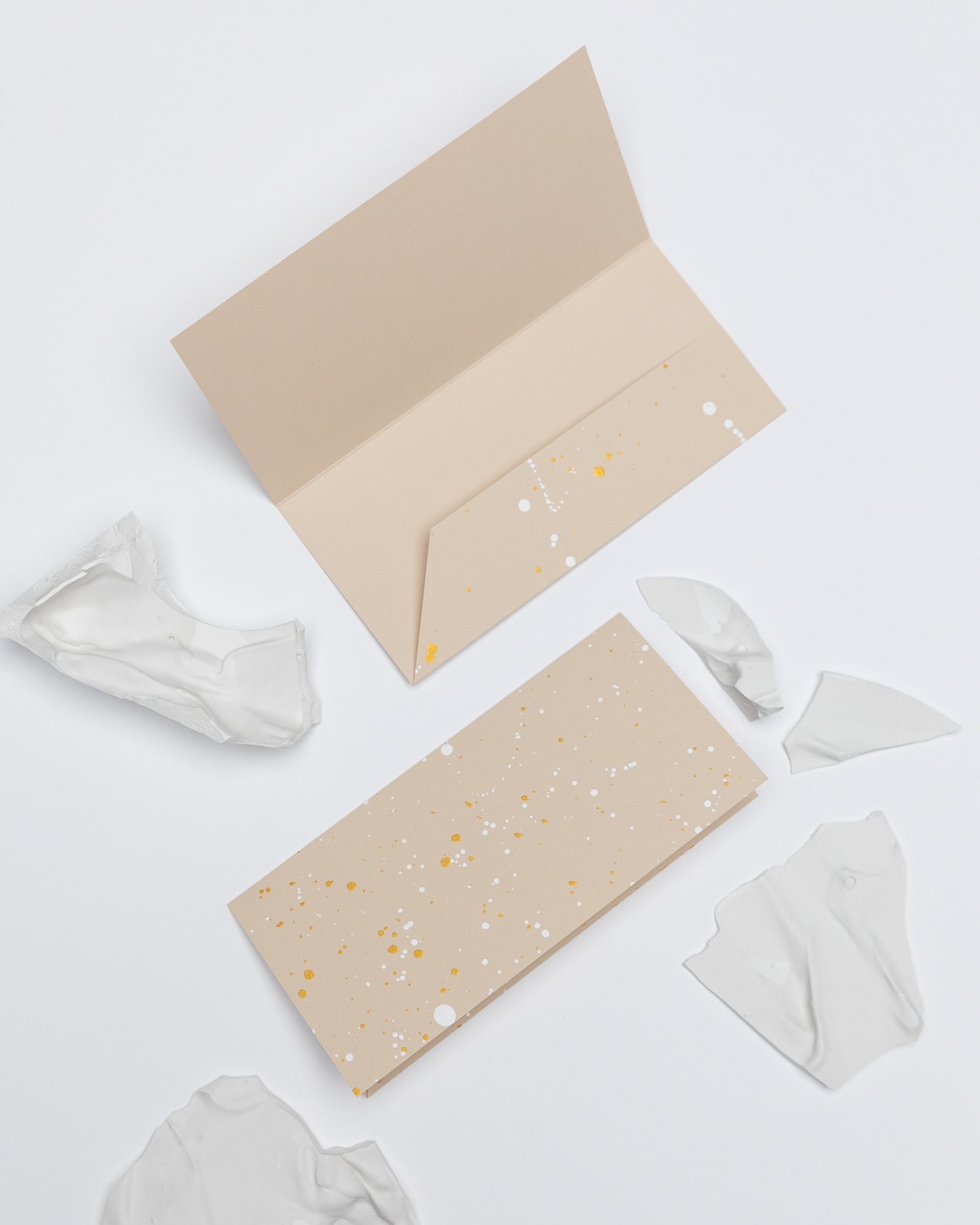 DL Format 21x10cm, Folding Envelopes With a Pocket for Wedding ...