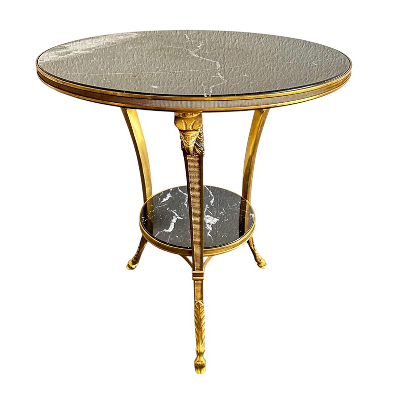 Gold Side Table - Etsy