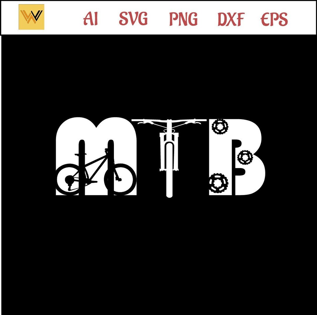 Mountain Bike Svg MTB - Bike Svg, Bicycle Svg, Biker Svg, Cycling Svg ...