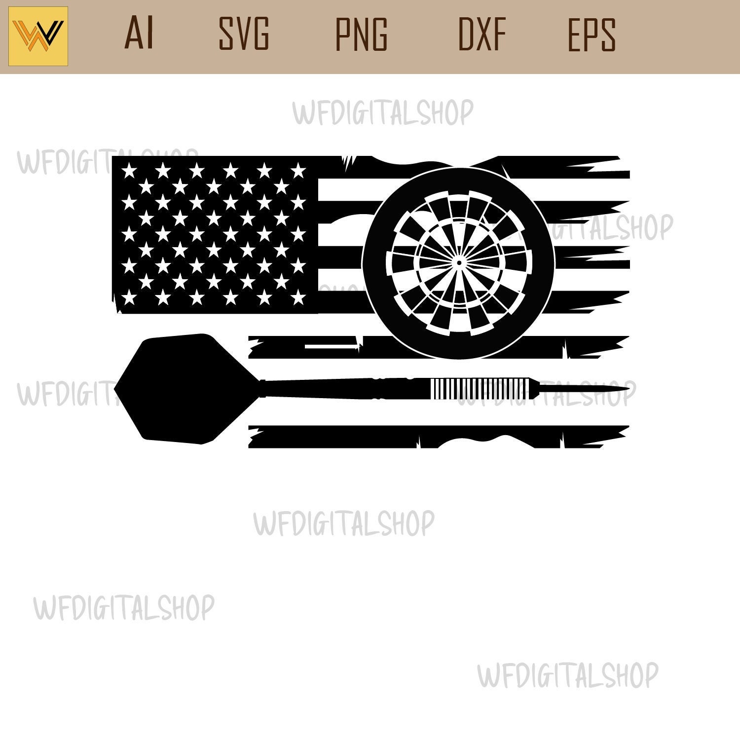 Dart Svg Dart Us Flag - Dart Svg, Dartboard Svg, Dart Clipart, Dart ...