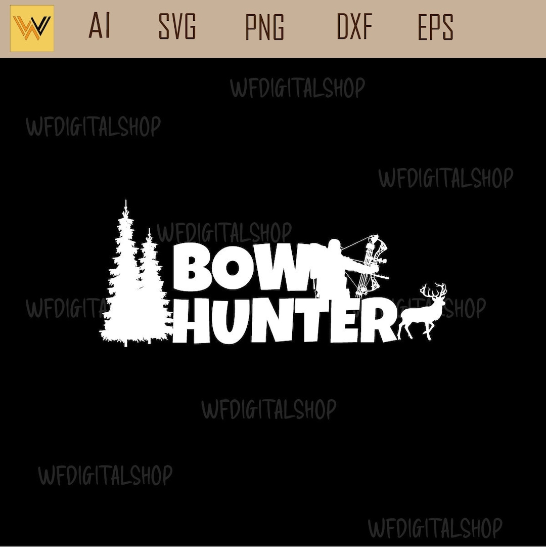Jagd svg Bogen Jäger - Jagd svg, Hirsch svg, outdoor Jagd svg, Hirsch ...