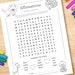 Affirmations Word Search for Kids, Printable Coloring Puzzle Children ...