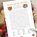 Charcuterie Word Search, Foodie Party Game, Printable Dinner Party Game ...