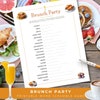 Brunch Trivia Game | Brunch Game Printable | Brunch Bridal Shower Game ...