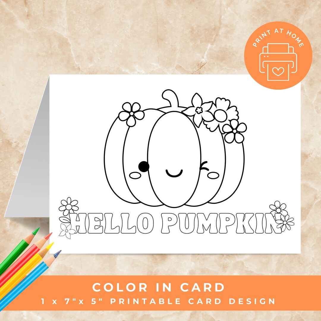Greeting Cards to Color, Print and Color Card, Coloring Note Cards ...