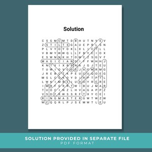 Circus Word Search for Kids, Printable Circus Coloring Page, Circus ...