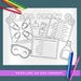 Spa Party Activity Sheet, Printable Spa Coloring Pages for Kids, Pamper ...