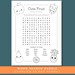 Cute Fruit Word Search for Kids, Printable Coloring Page Children ...
