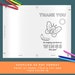 Printable Coloring Card for Teacher, Teacher Thank You Coloring Card ...