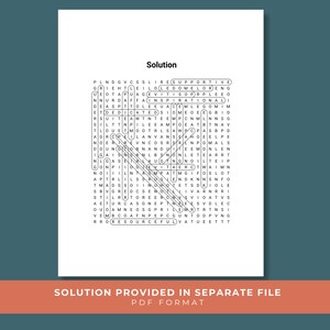 Teacher Appreciation, Thank You Teacher Printable Word Search, Novelty ...