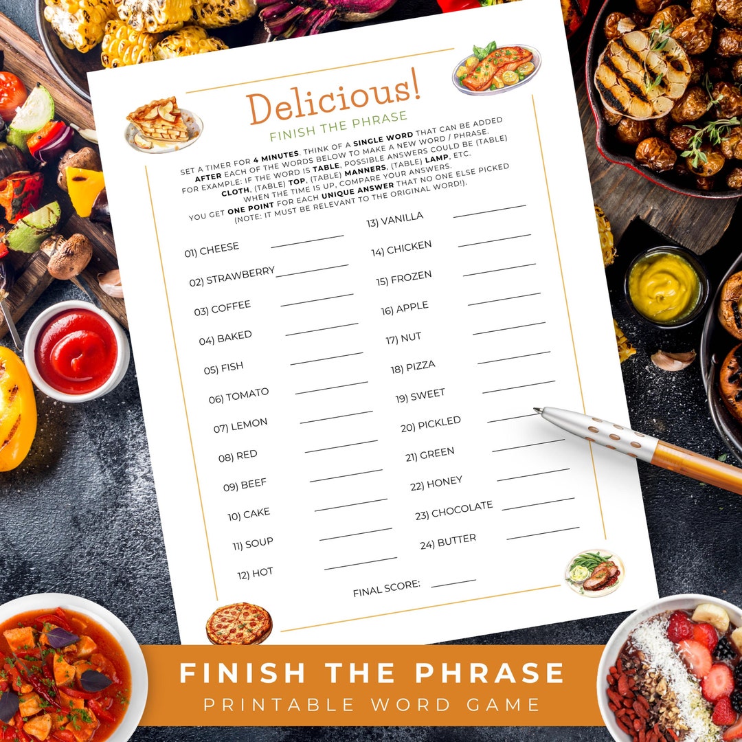 Dinner Party Games for Guests, Printable Ice Breaker Activity for ...