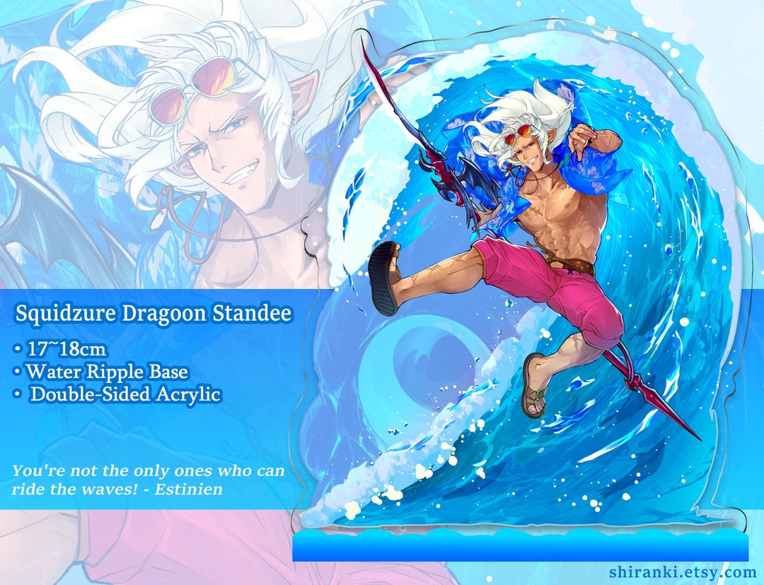 Final Fantasy XIV | Squidzure Dragoon | Summer Estinien Varlineau ...