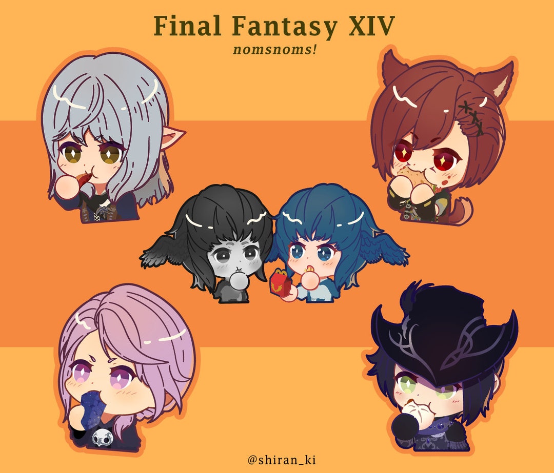 Final Fantasy XIV | G'raha Tia | Estinien | Zero | Meteion ...