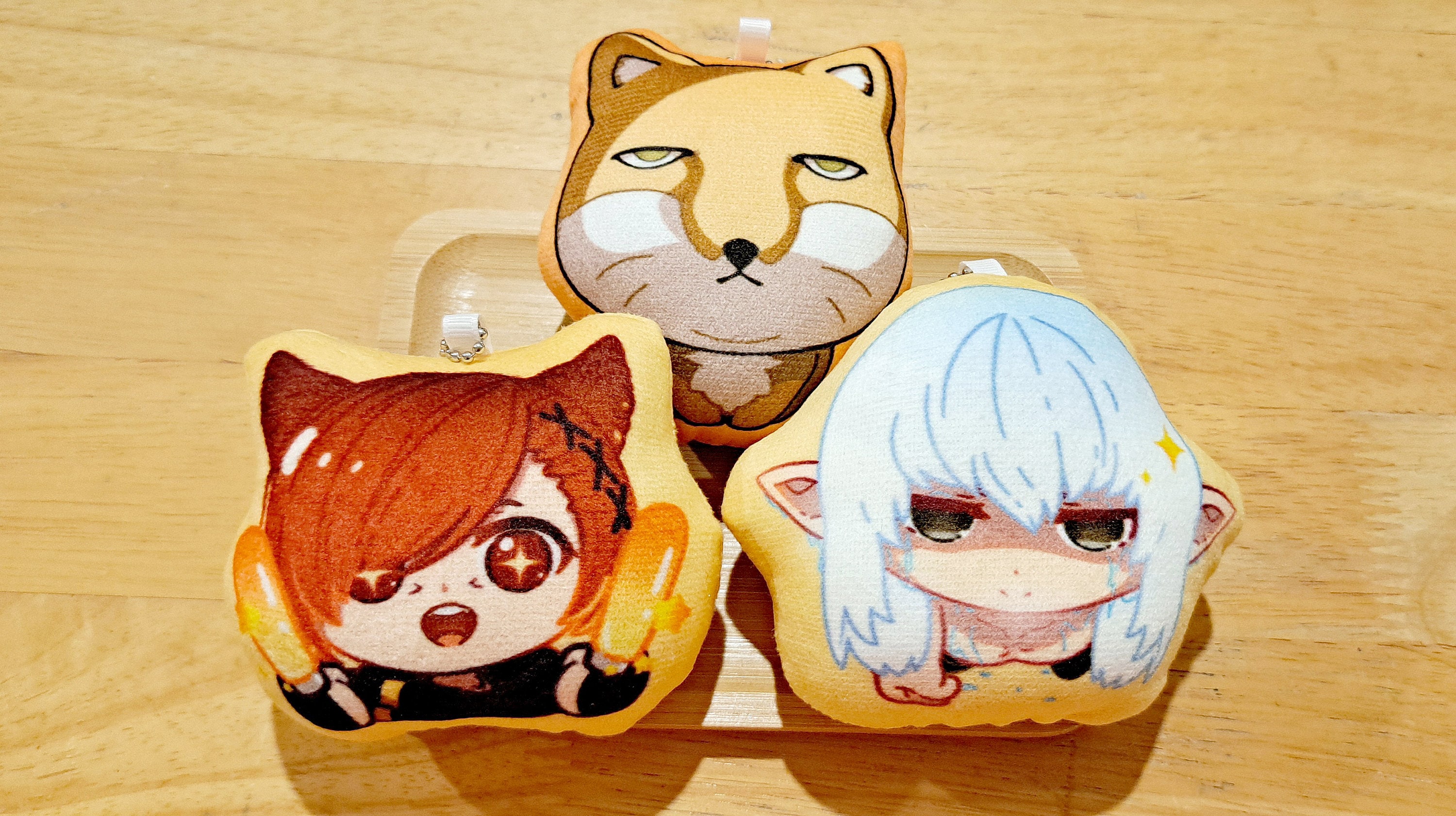 Final Fantasy XIV Estinien Graha Faux Commander aymeric Squeaky Mini ...