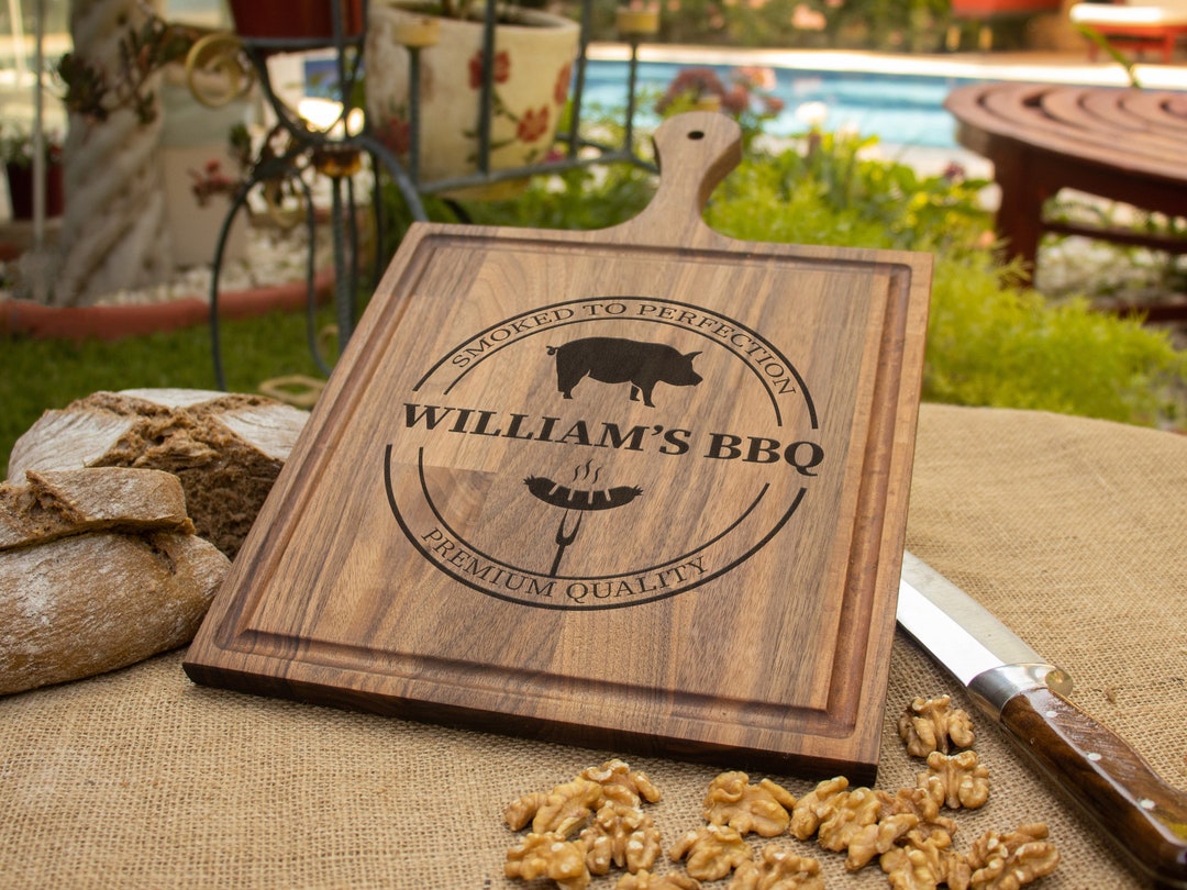 BBQ Cutting Board, Custom BBQ Board, Custom Cutting Board, Personalized ...