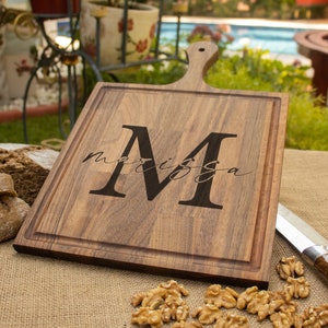 Custom Cutting Board, Personalized Cutting Board, Initial Cutting Board ...