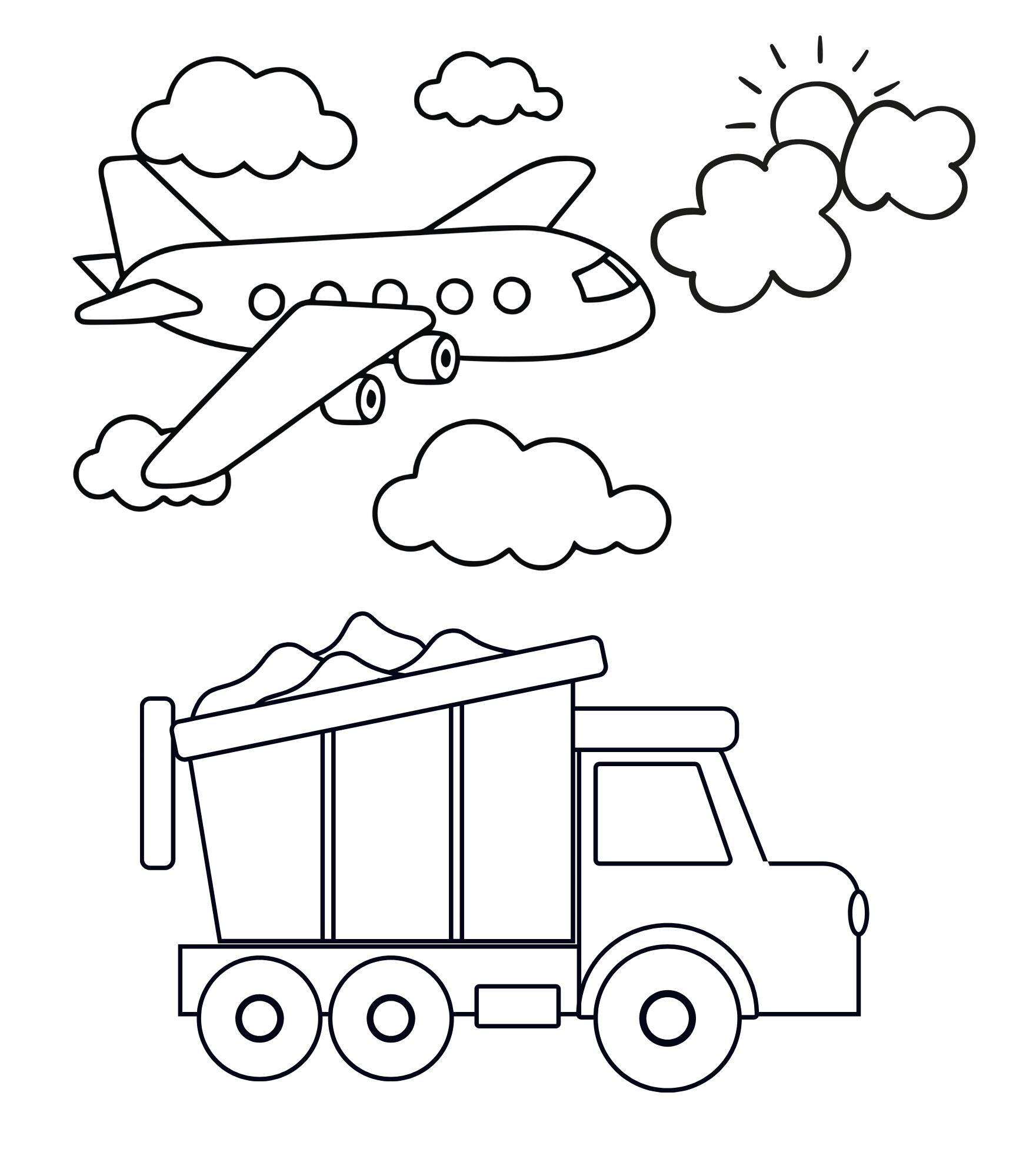 Coloring Book Pages for Children or Adults - Mix and Fun 9 Colouring ...