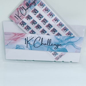 1000 Mini Savings Challenge A6 1k Money Challenge Pdf - Etsy