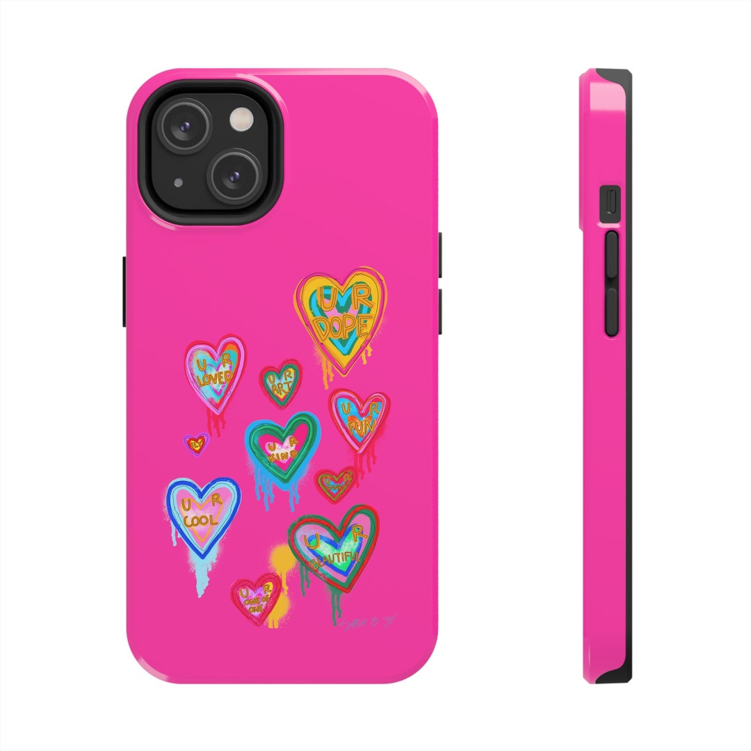 I HEART Affirmations Phone Case - Etsy