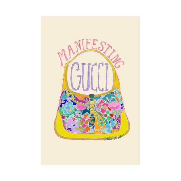 Gucci Wall Art - Etsy
