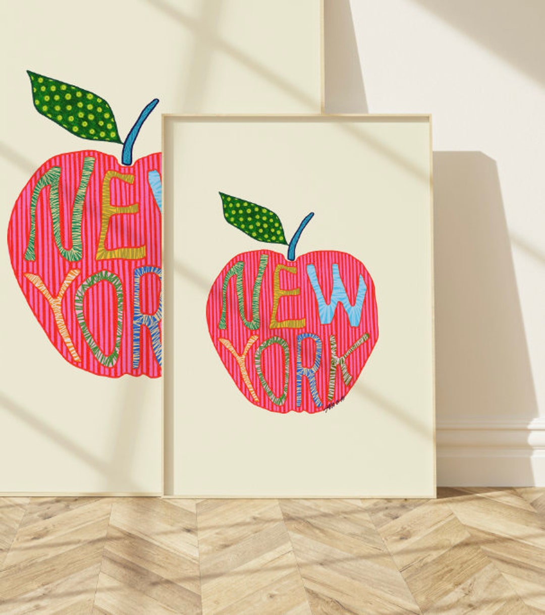 Apple of My Eye Art Print - Etsy