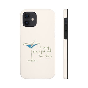 Beautiful & Fun Martini Phone Case - Etsy