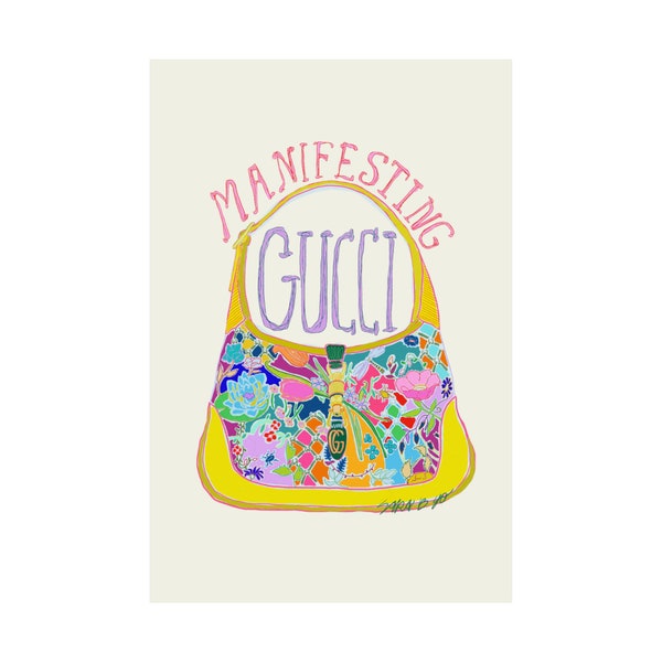 Gucci Wall Art (Just for you!) - Etsy