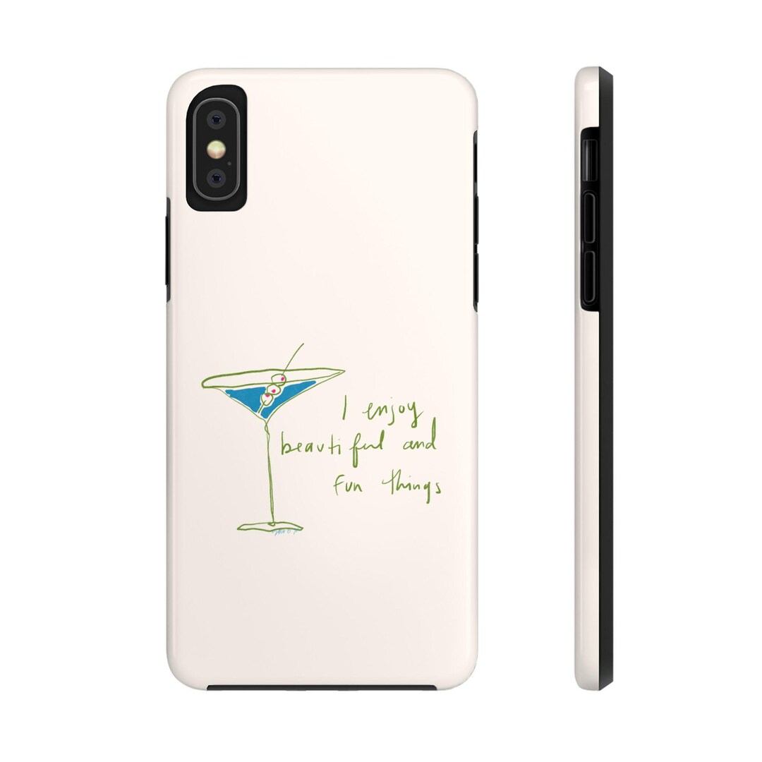 Beautiful & Fun Martini Phone Case - Etsy
