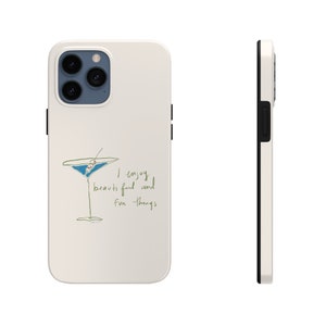 Beautiful & Fun Martini Phone Case - Etsy
