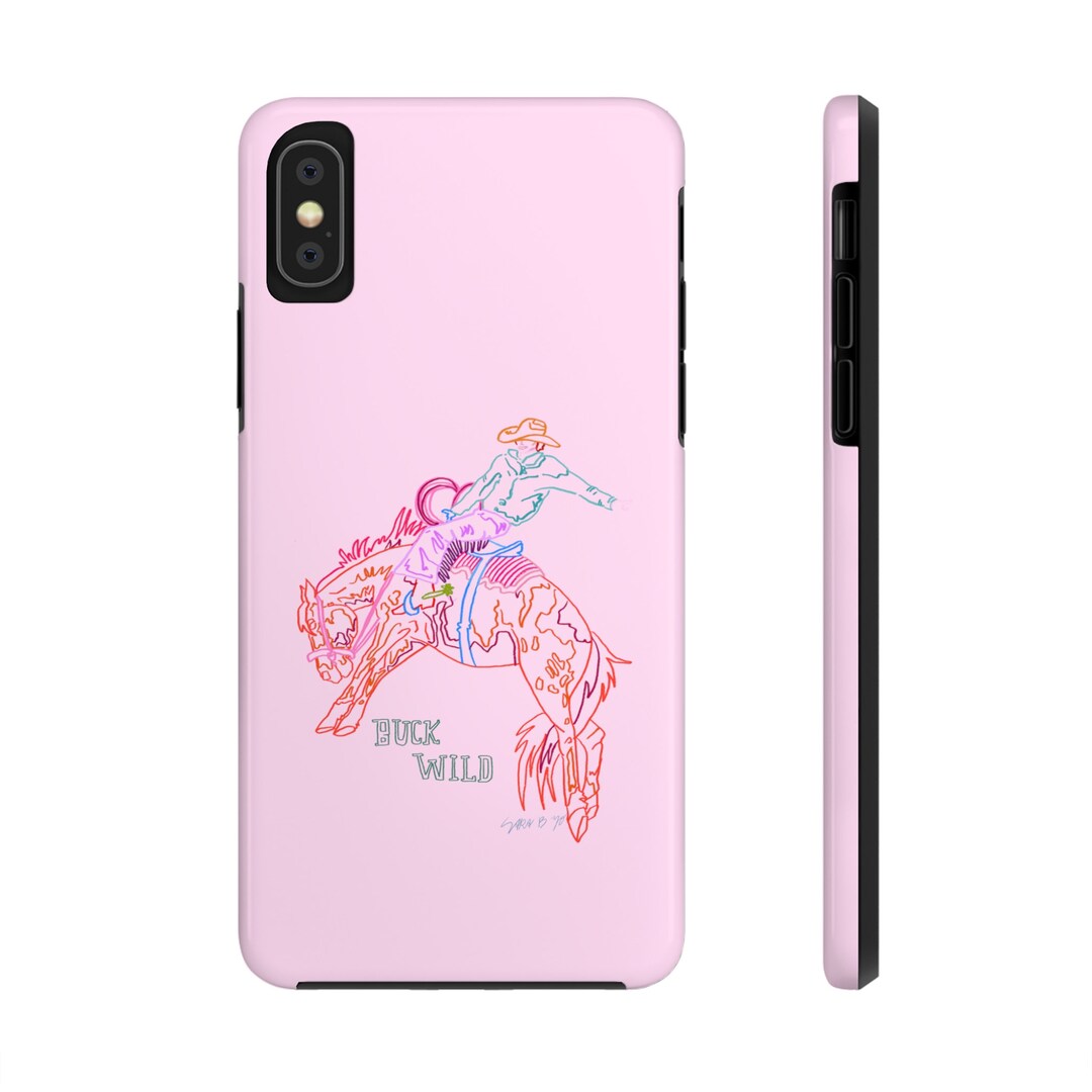 Pink Buck Wild Phone Case - Etsy