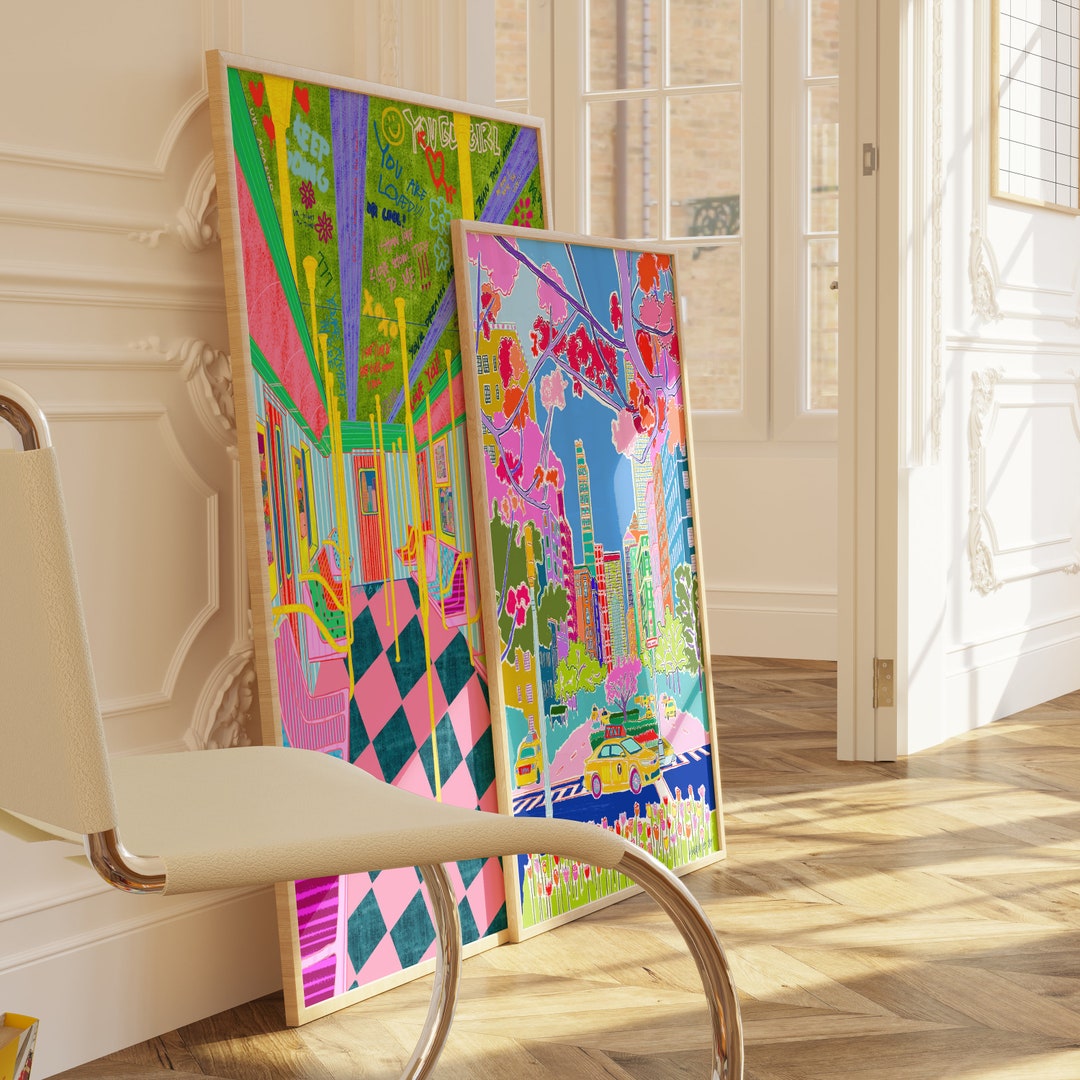 The Affirmation Train Art Print - Etsy