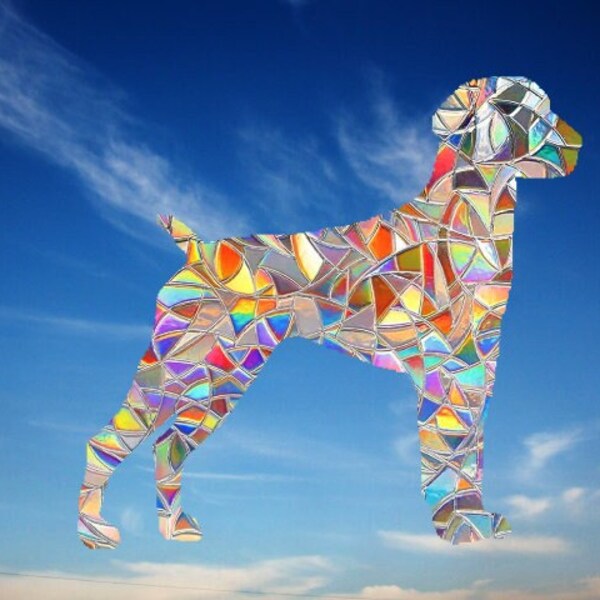 Dog Suncatcher - Etsy