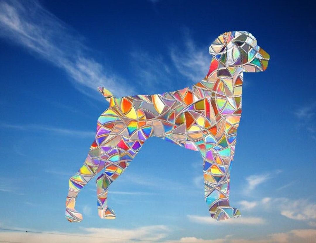 German Shorthaired Pointer Dog Window Cling / Sun Catcher Decal ...