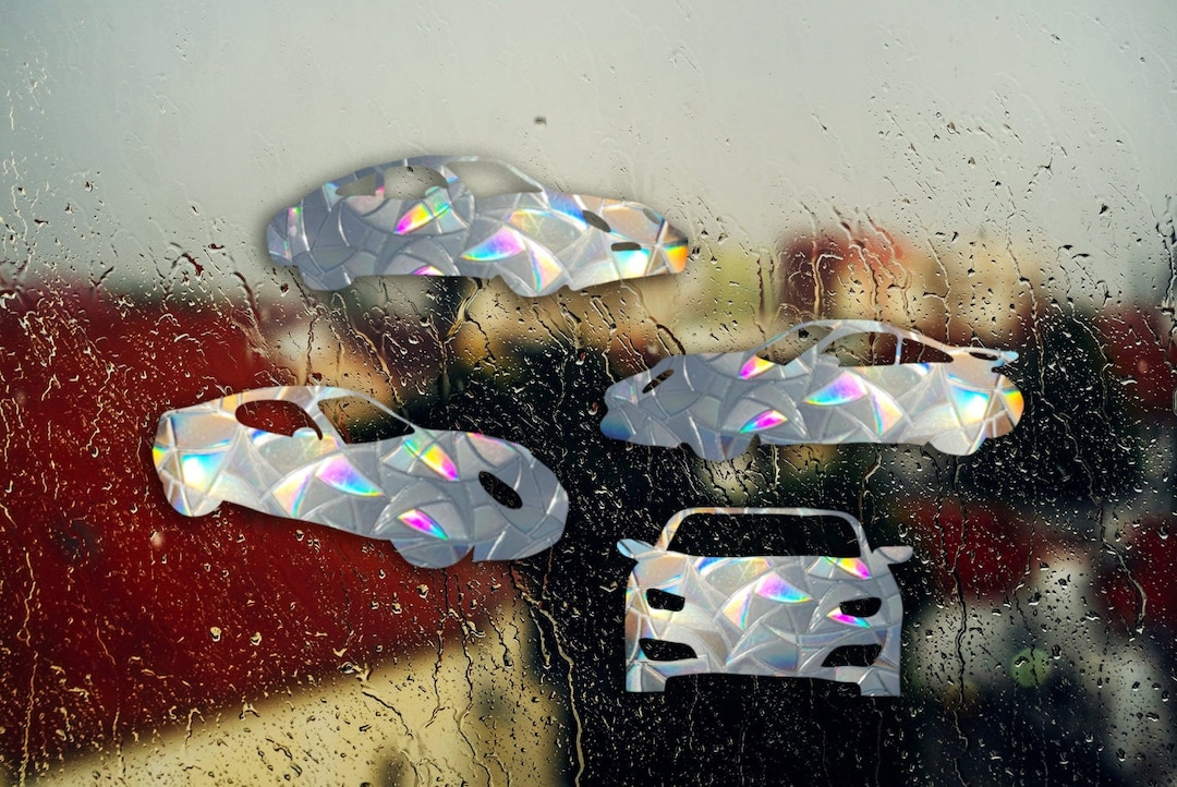 Sport Cars Stickers for Windows / Suncatcher Car Clings Auto Decals of ...