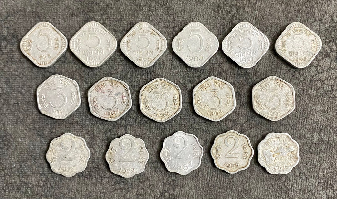 Rare 2 Paisa 3 Paisa 5 Paisa Collection - Etsy