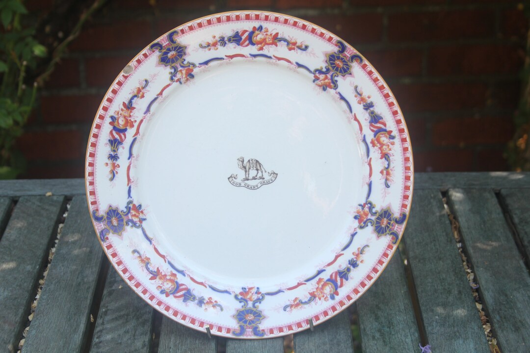 Antique Victorian Plate 1875 Worshipful Company of Grocers London Guild ...