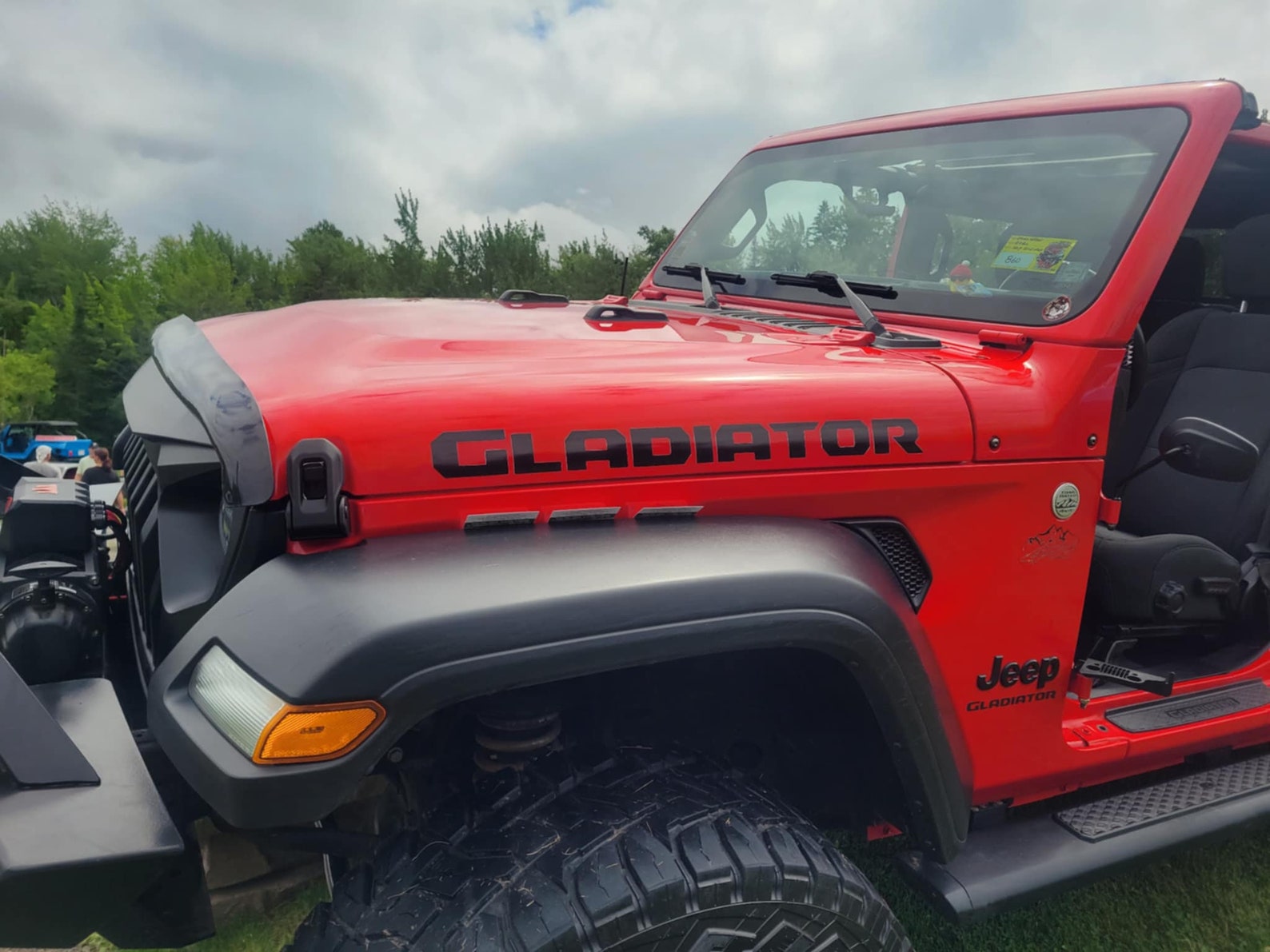 Custom JEEP Hood Text Set of Two 30 Long X 2 Tall Two Color Designs ...