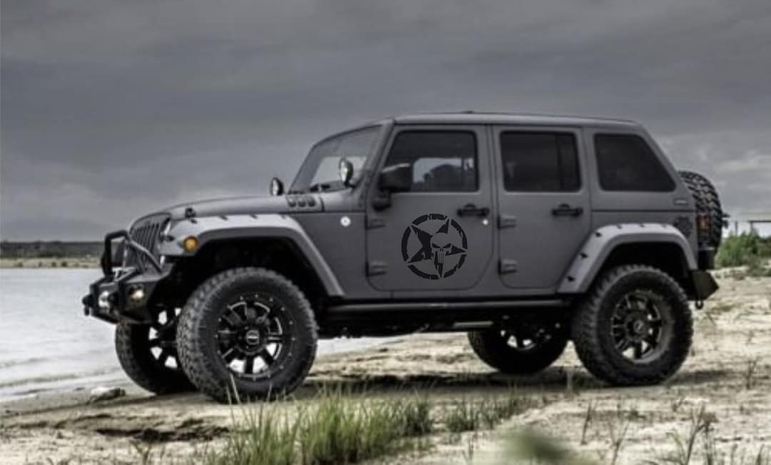 Military Star Decal, Military Army Star Decal Stickers for Jeeps, Army ...