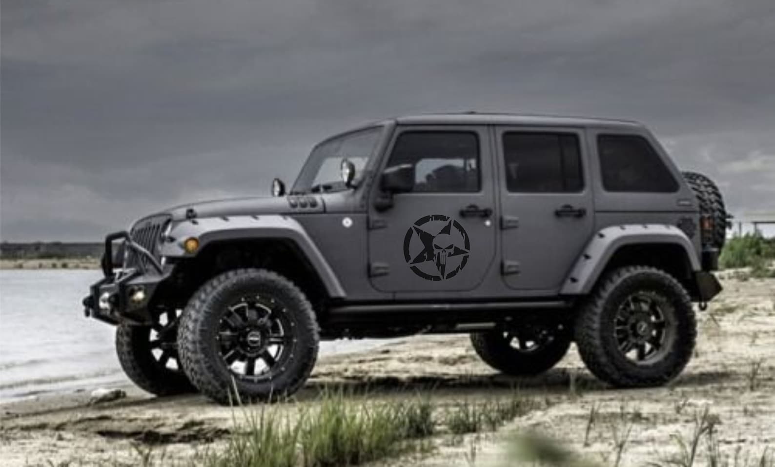 Military Star Jeep Decals, Army Vinyl Sticker (set of 2) - Etsy