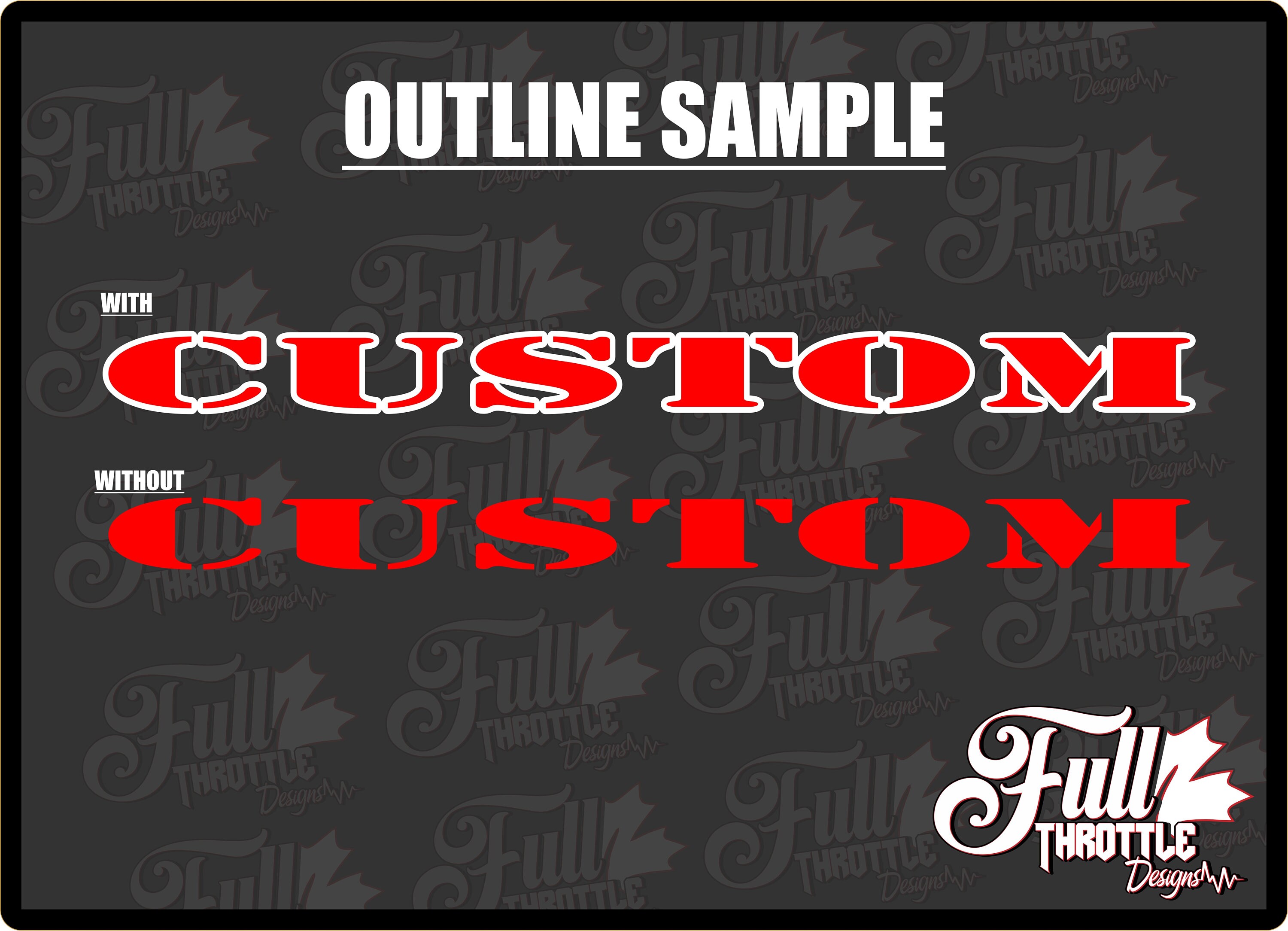 Custom JEEP Hood Text Set of Two 30 Long X 2 Tall Two Color Designs ...